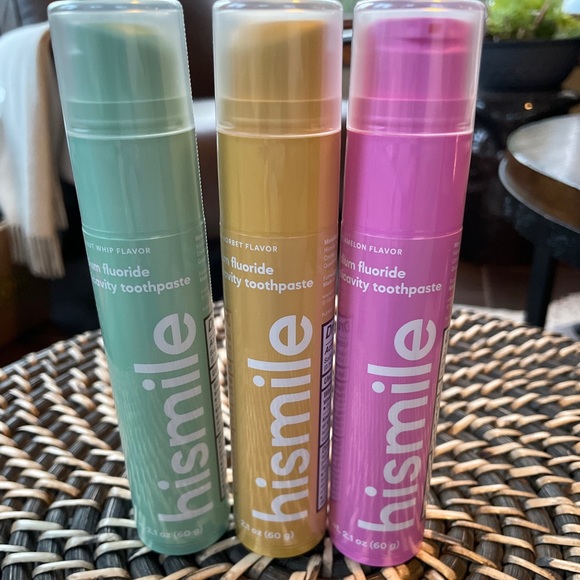 hismile | Other | 3 Hismile Toothpaste Flavoured Watermelon Coconut ...